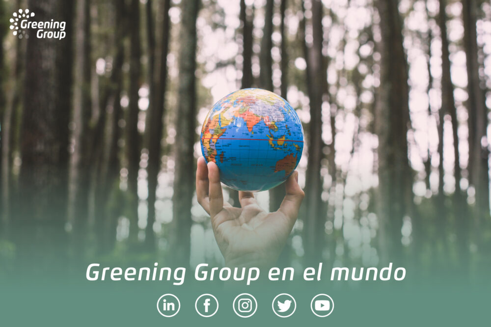 Greening Group está presente en 3 continentes y 7 países Greening Group está presente en 3 continentes y 7 países