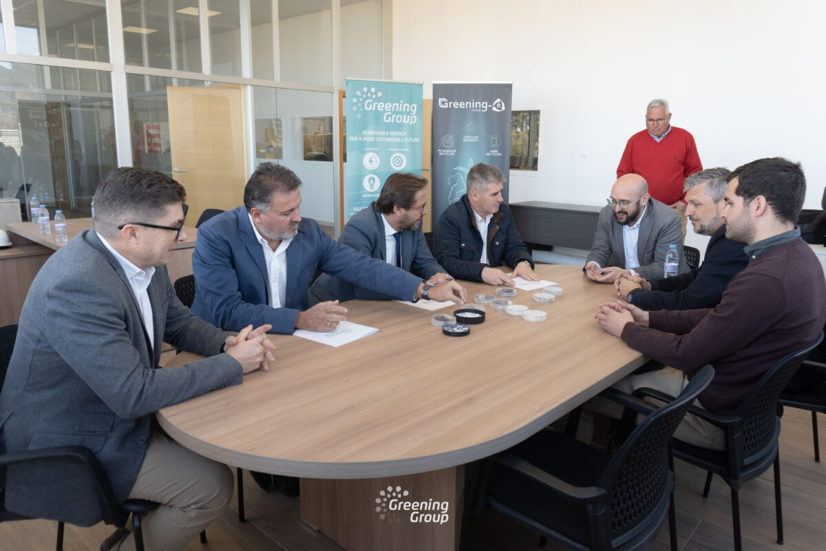 Greening Group inicia un proyecto pionero de economía circular